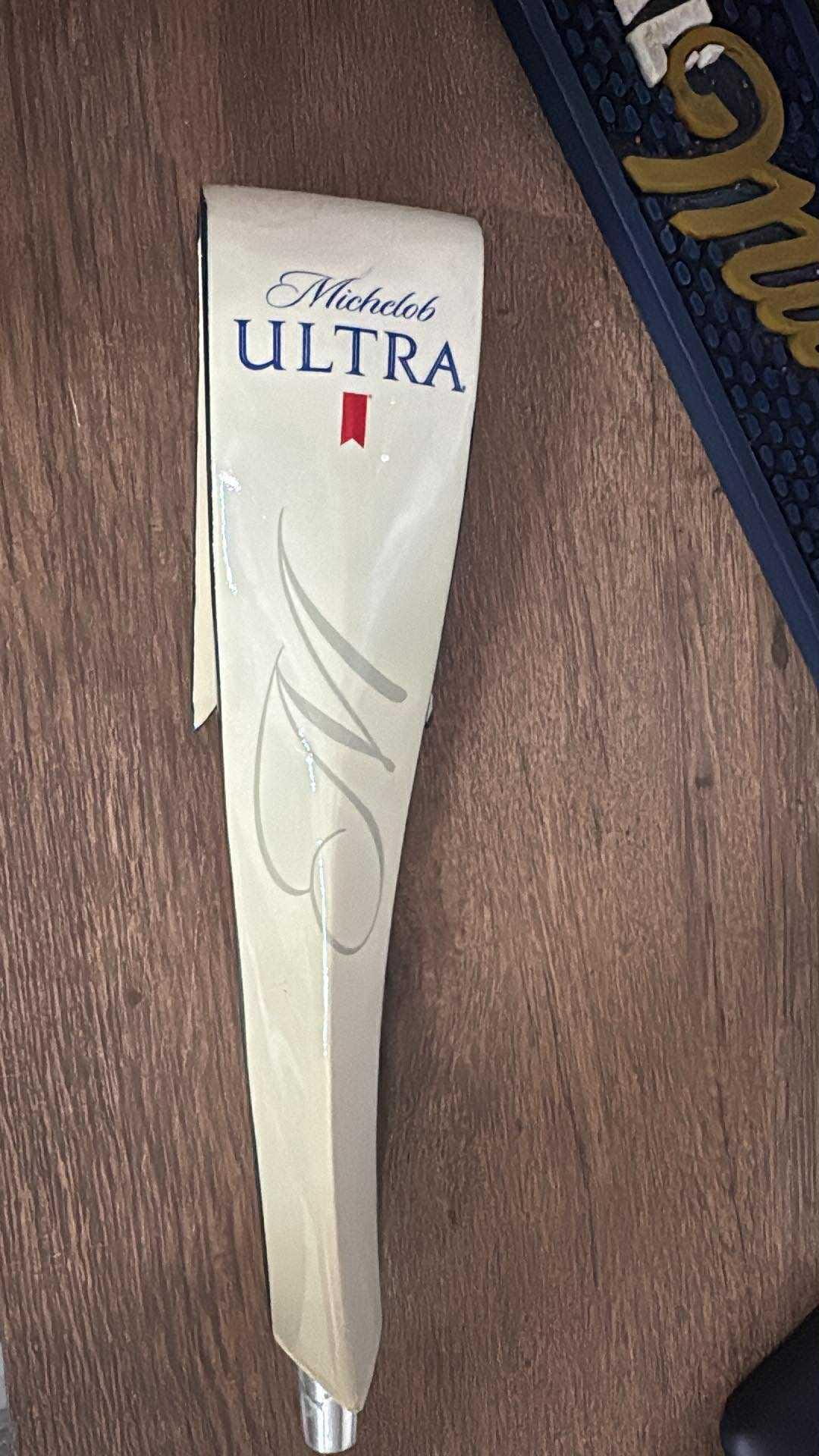Michelob ULTRA Beer Tap Handle: Sleek Bar Decor, 12" Tall - Etsy