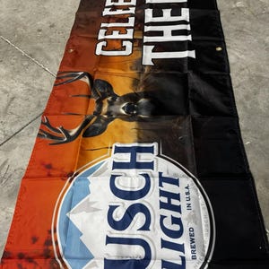 Busch Beer Celebrate the Hunt Banner - Etsy