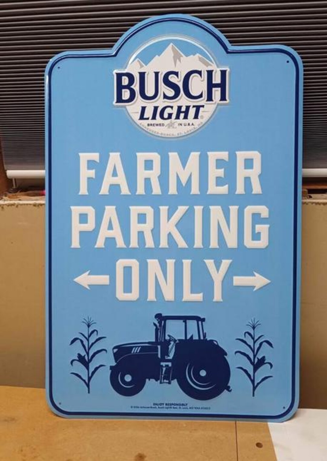 Massive Busch Light "farmers Parking" Metal Sign 24x15" - Rare Find! - Etsy
