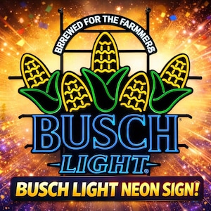 Large Busch Light Sign - Etsy
