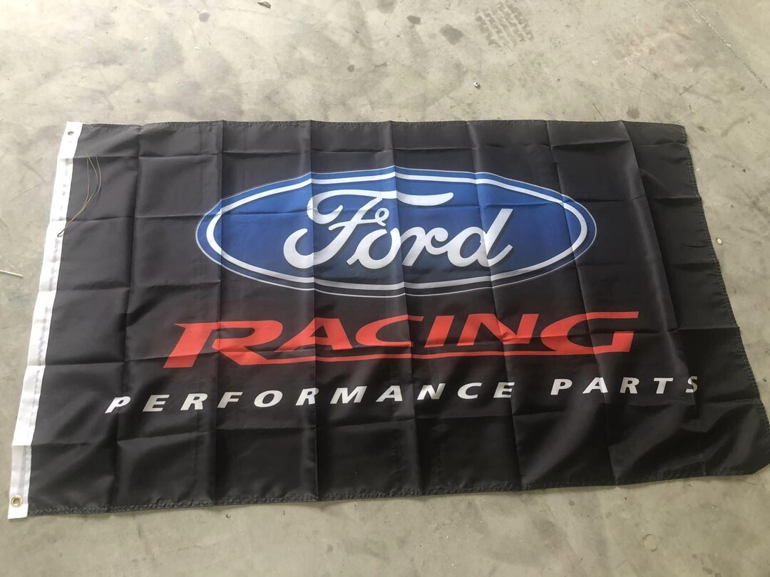 Ford Motorsports Racing Flag 3x5ft – Garage, Man Cave, Collector's - Etsy