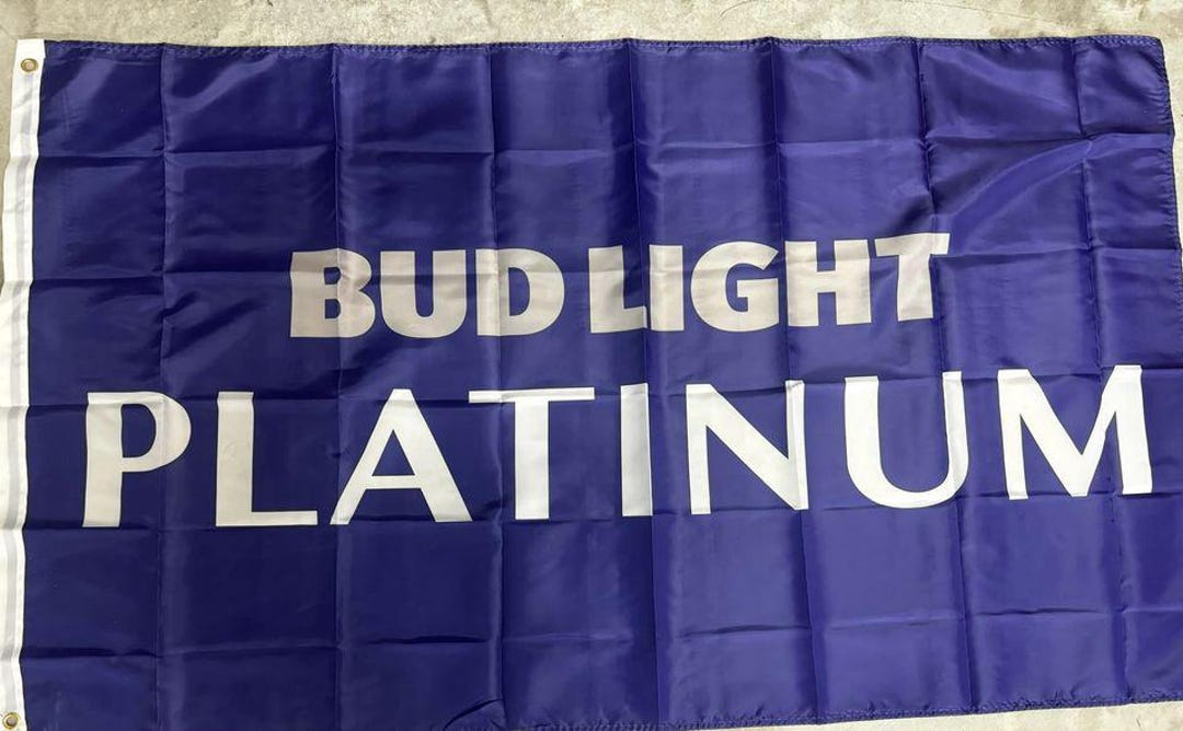 Bud Light Platinum Flag – 3x5ft – Premium Beer Banner - Etsy