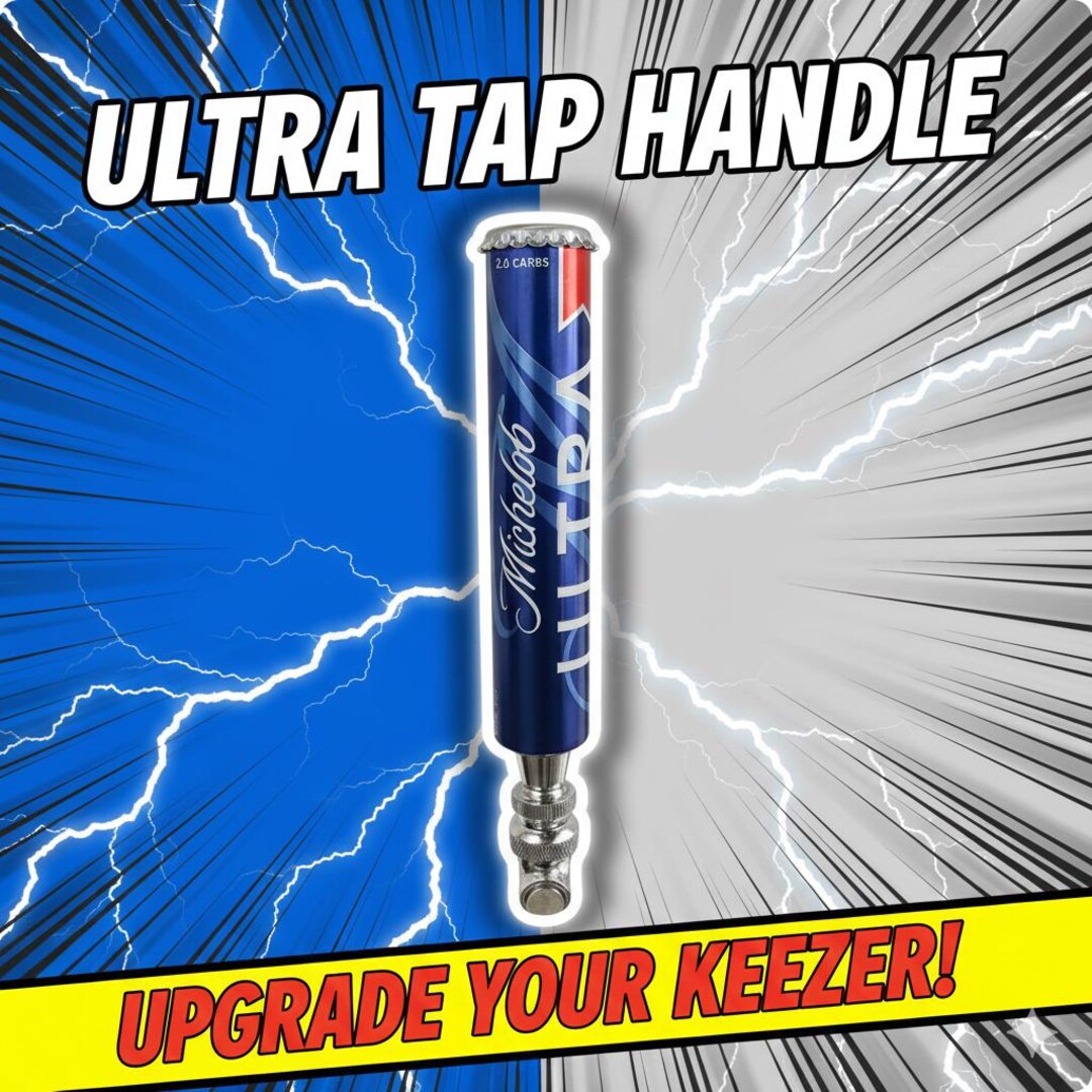 NEW Michelob Ultra Mini Can Beer Tap Handle – Aluminum Style Bar Tap ...