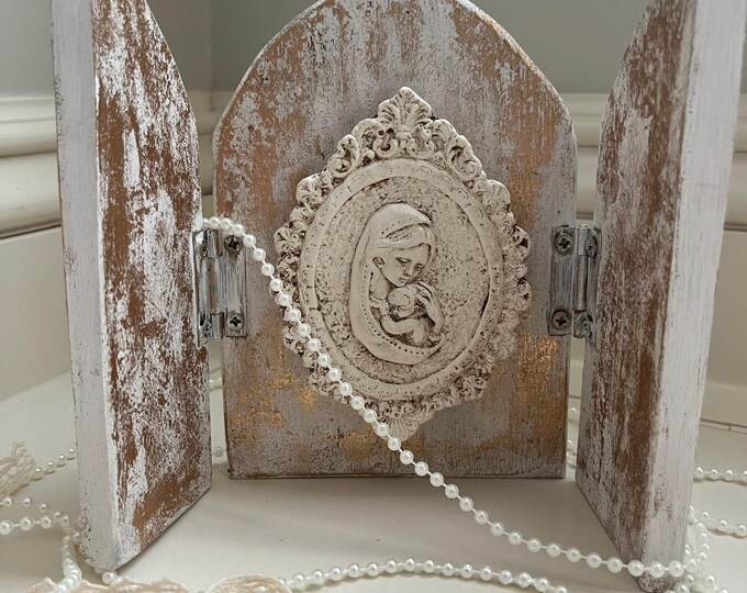 Virgin Mary- Sacred Heart- Religious Art-catholic Icon-catholic ...