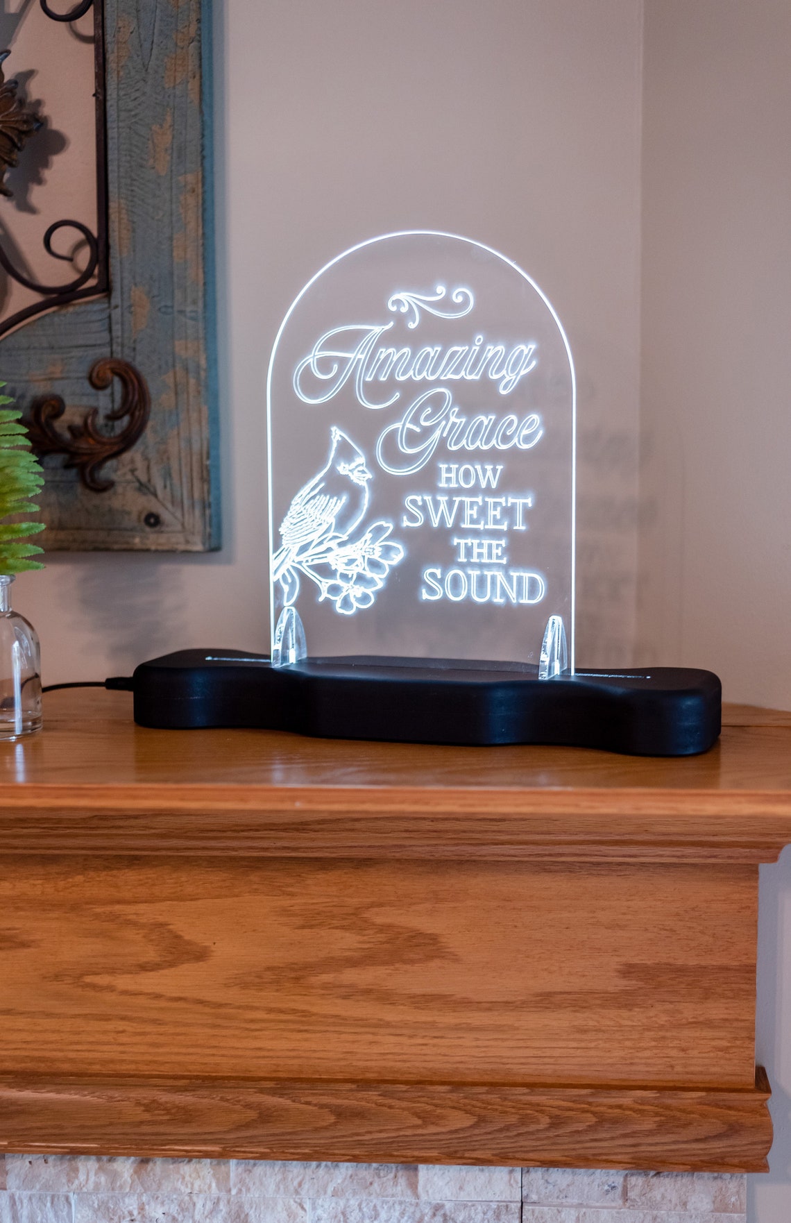Amazing Grace How Sweet the Sound, Led Keepsakes, Memorial Keepsakes ...
