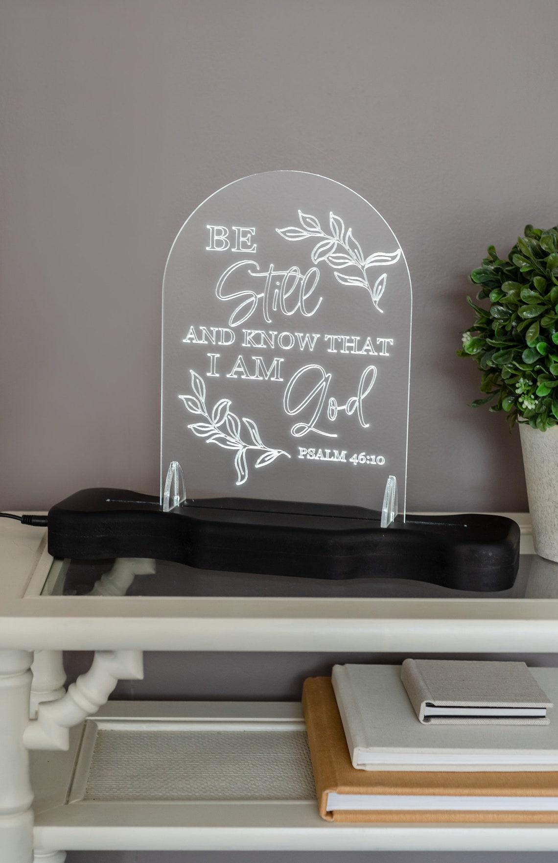 Psalm 46:10, Memorial Keepsakes, LED Keepsakes, Lights, Memorial Gifts ...