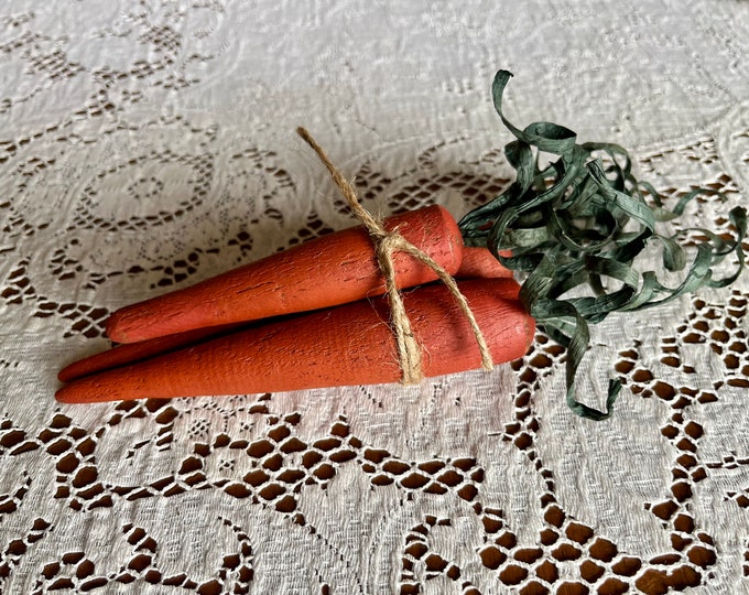 Wooden Carrots Bundle - Etsy