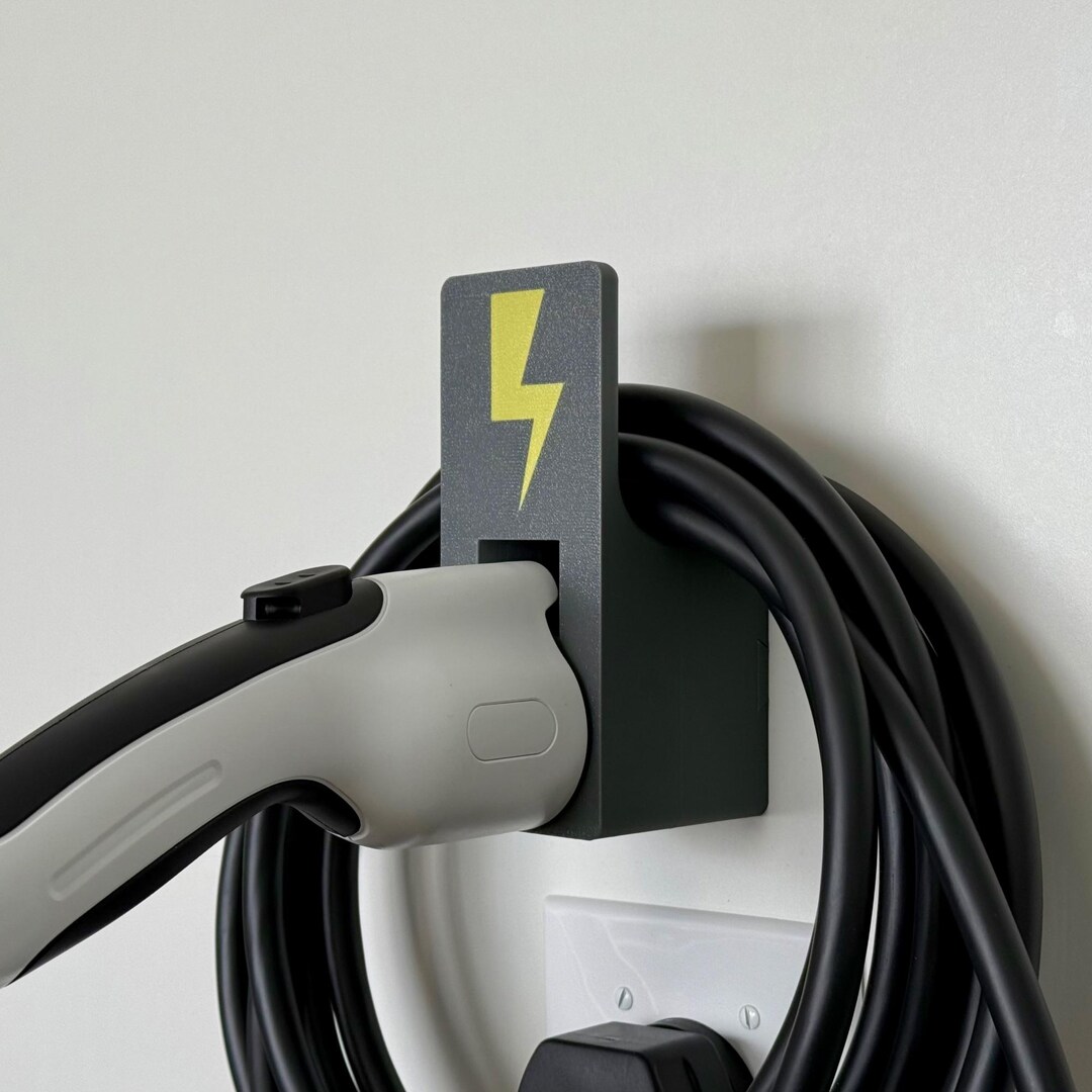 Wall Mountable J1772 Charging Cable Organizer - Etsy