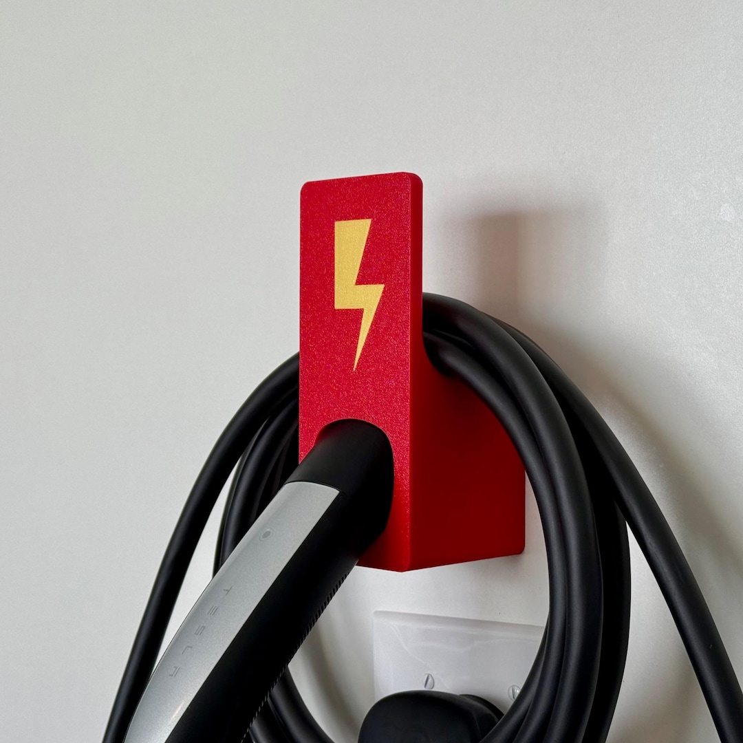 Wall Mountable Tesla/nacs Charging Cable Organizer - Etsy