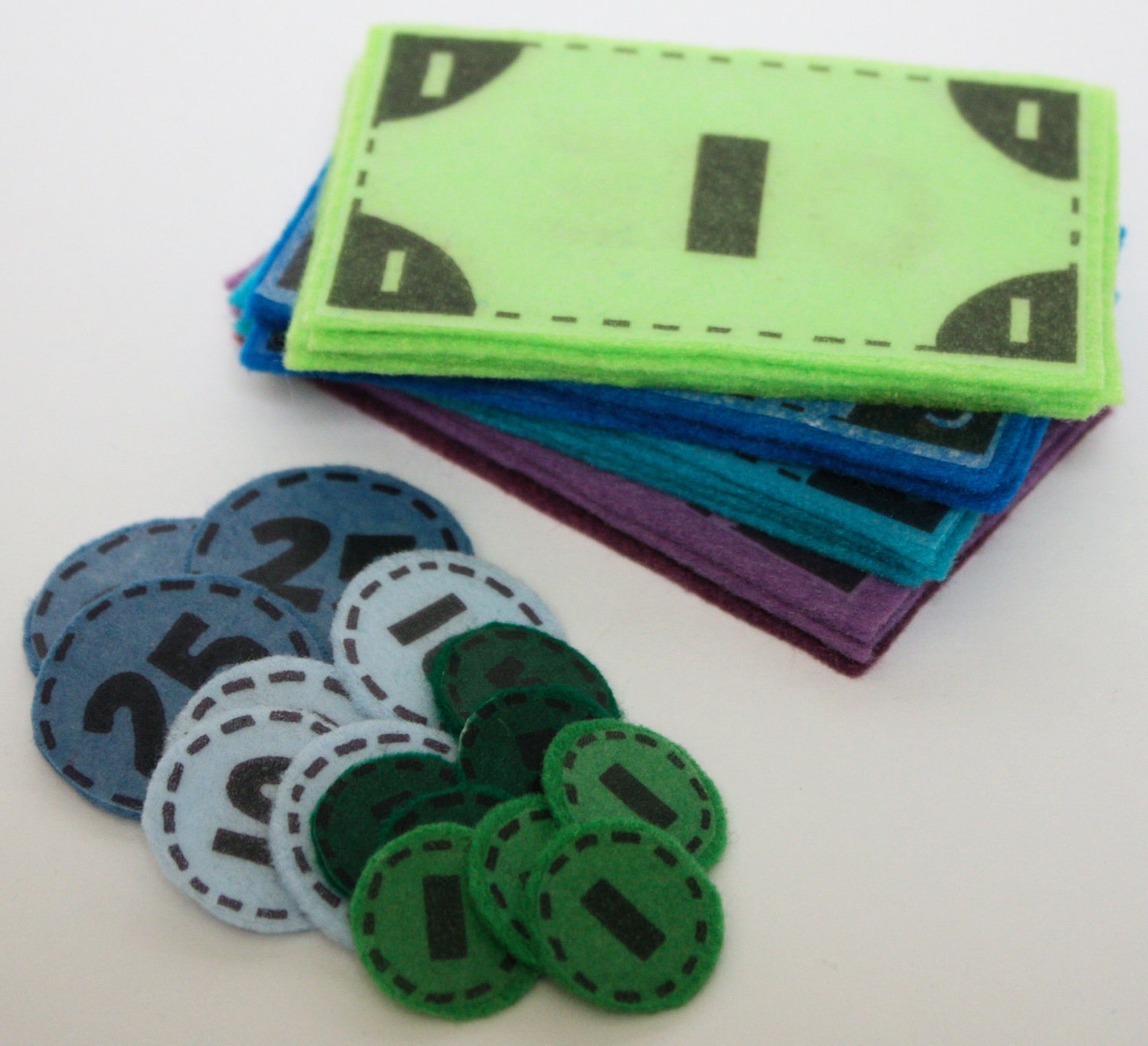 Funny Money - Epattern for Print and Play Felt Money - Etsy