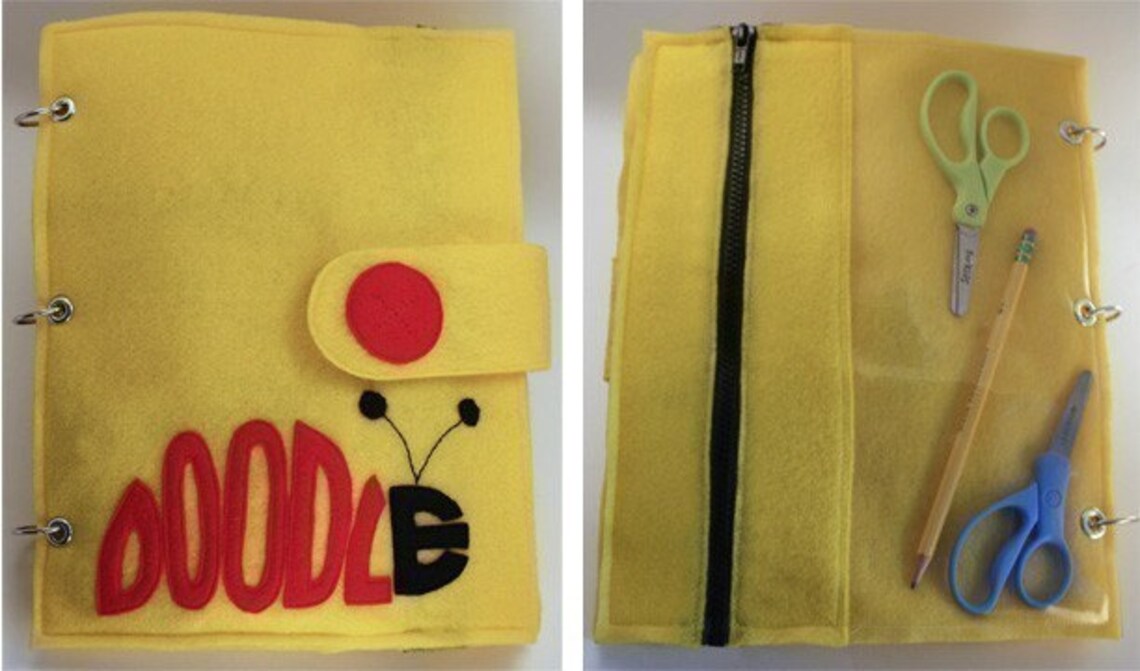 Doodlebug | Quiet Book Pattern, Busy Book Pattern, Travel Toys, Travel ...