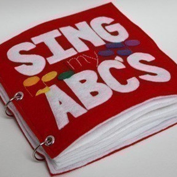 Abc Quiet Book - Etsy