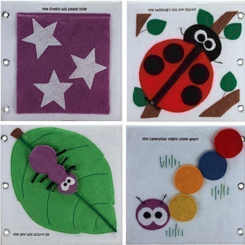 Buggy for You | Quiet Book Pattern, Busy Book Pattern, Travel Toys ...