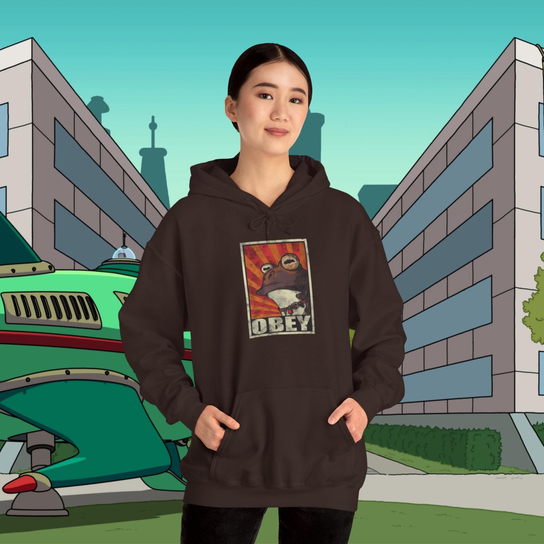 OBEY the Toad! Hoodie - Etsy