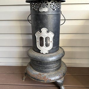 Antique Vintage Brightest & Best Kerosene Oil Parlor Heater Chelsea ...