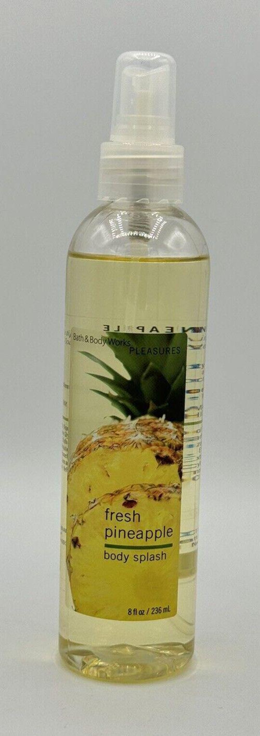 Bath & Body Works Fresh Pineapple Body Splash 8fl Oz Rare HTF Scent - Etsy