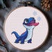Bruni With Snowflakes Cross Stitch Pattern: Frozen Design (PDF Pattern ...