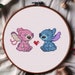 Stitch and Angel Cross Stitch Pattern PDF | Instant Download | Modern ...