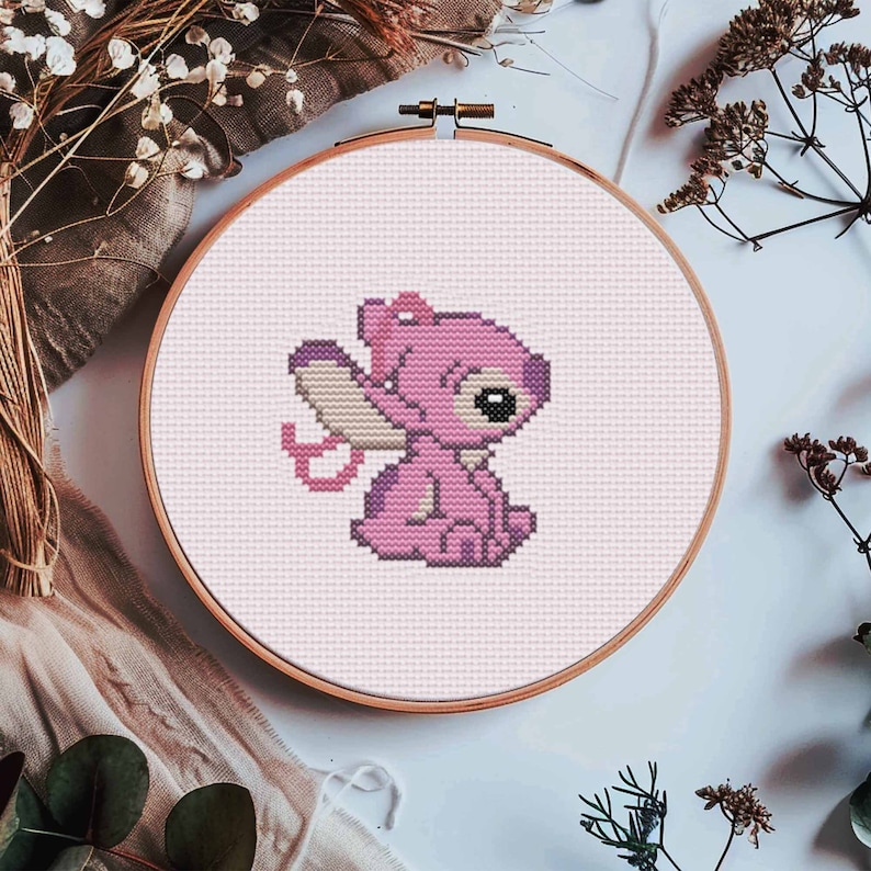 Angel Cross Stitch Pattern PDF Instant Download Modern Cross Stitch ...