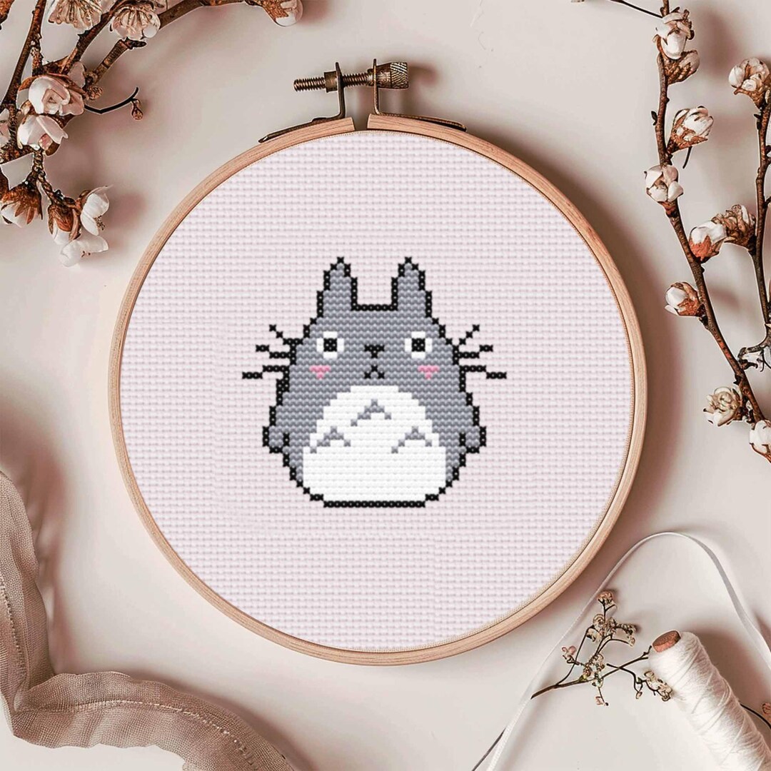 Anime Character Cross Stitch Pattern PDF | Instant Download | Modern ...