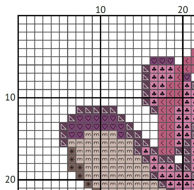 Stitch and Angel Cross Stitch Pattern PDF Instant Download Modern Cross ...