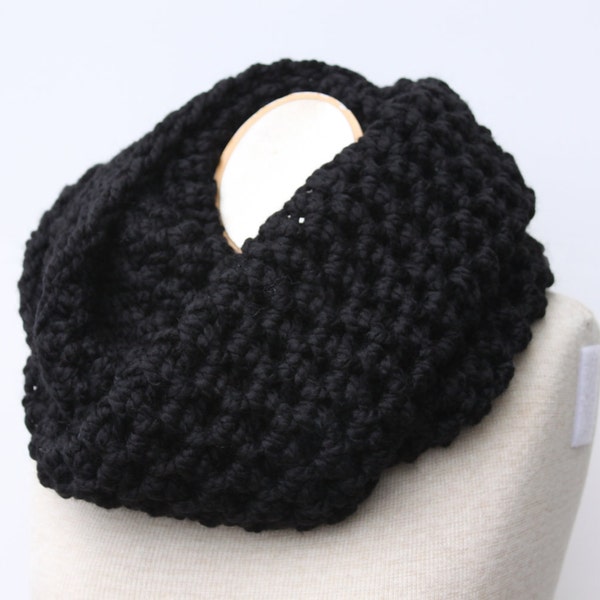 Mens Scarf Black - Etsy