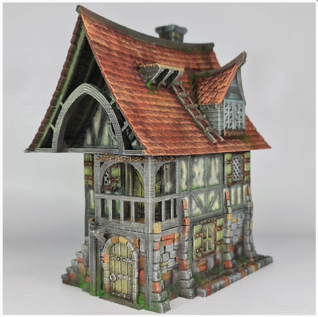 Medieval Scenery Beetroot House 28mm Dnd/wargame/rpg Terrain - Etsy UK