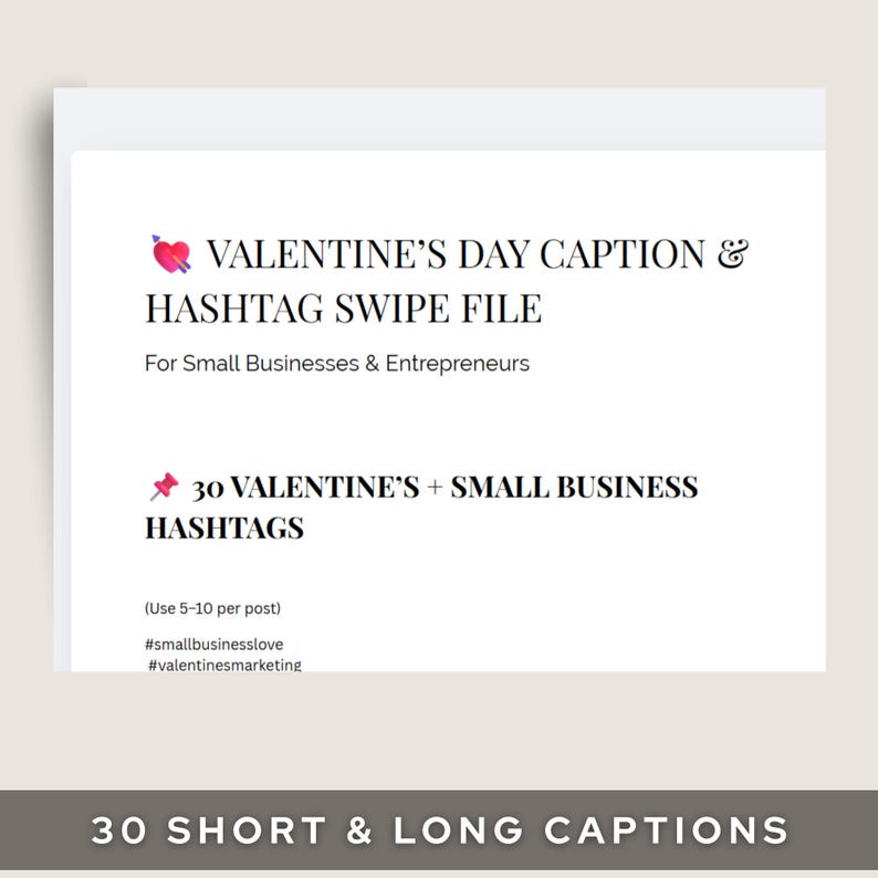 Valentine’s Day Marketing Kit for Small Businesses | Canva Social Media ...