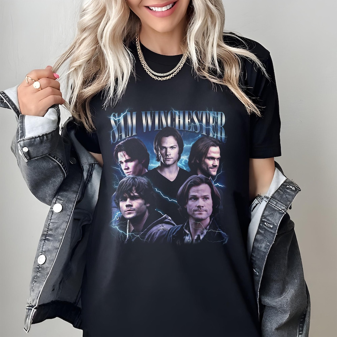 Sam Winchester Shirt , Dean Sam Winchester Supernatural Shirt , Jared ...