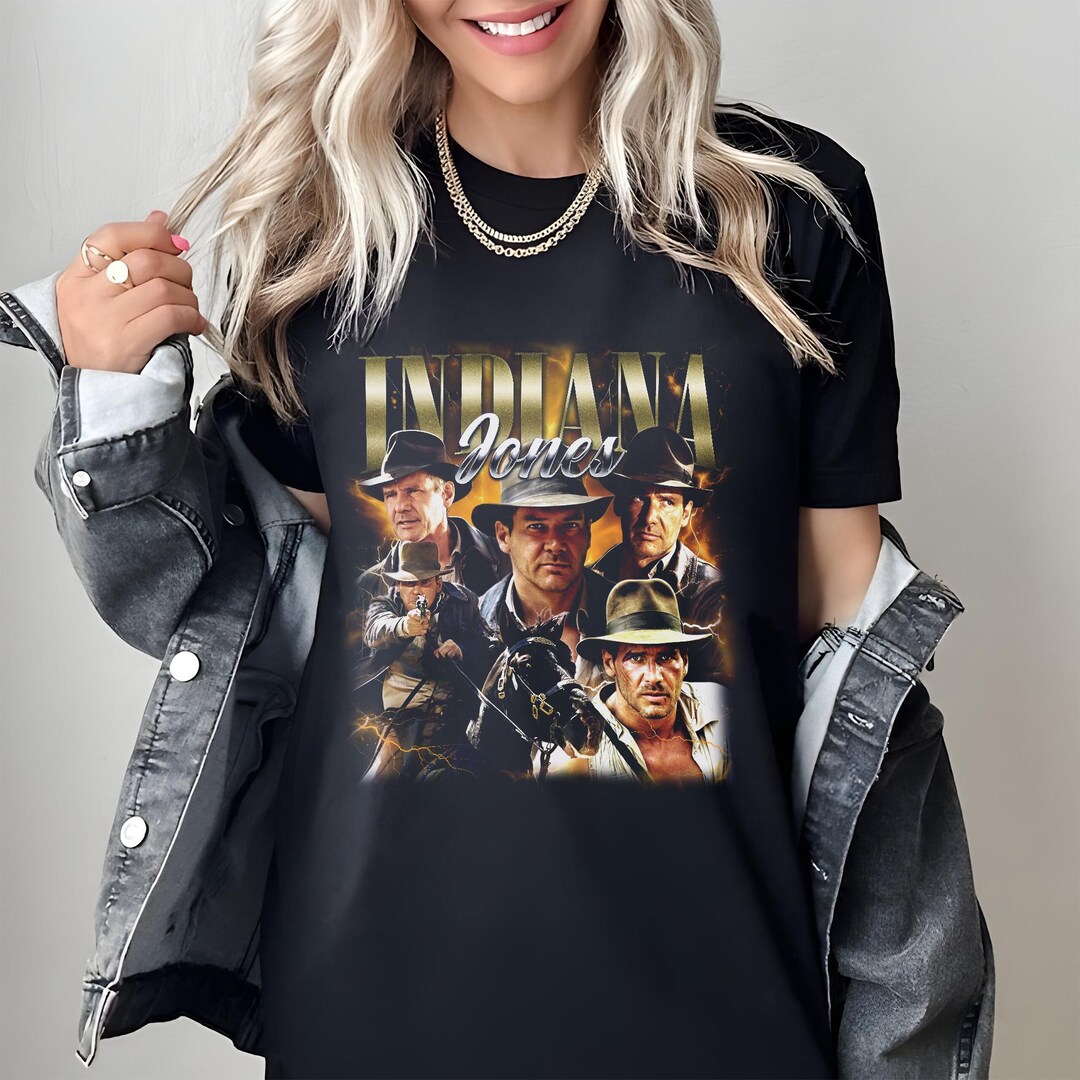 Retro Indiana Jones Shirt, Indiana Jones T-shirt, Indiana Jones ...