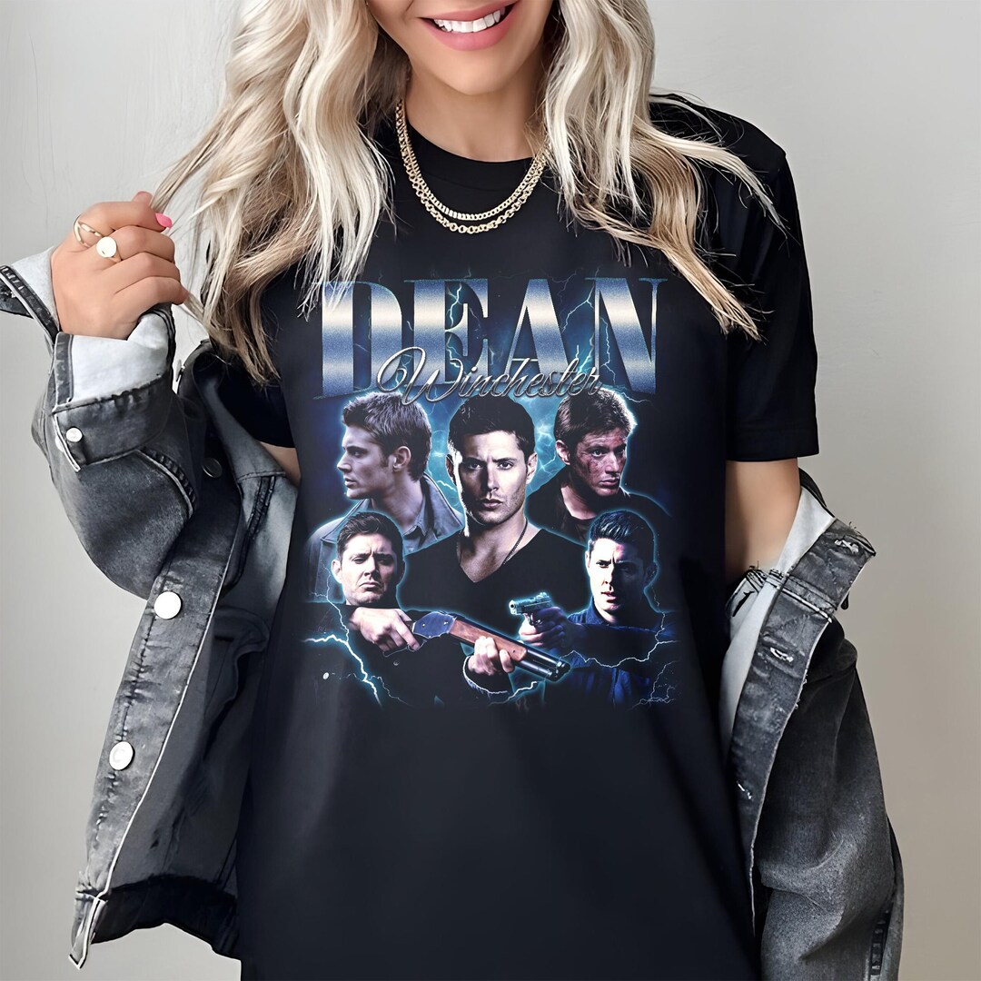Limited Dean Winchester Vintage T-shirt, Dean Winchester Shirt, Dean ...