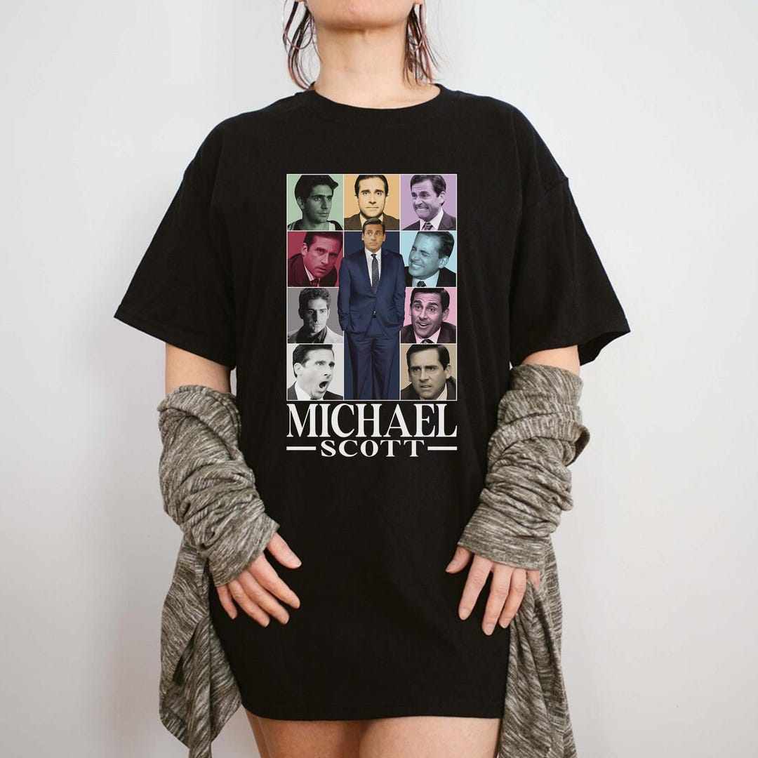 Retro Michael Scott Shirt, Michael Scott T Shirt, Michael Scott Sweater ...