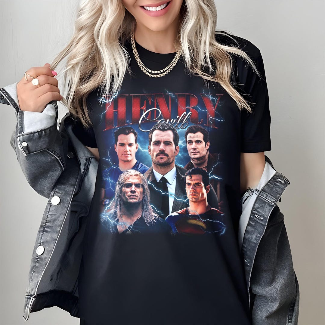 Retro Henry Cavill Shirt, Henry Cavill Tshirt, Henry Cavill T-shirt ...