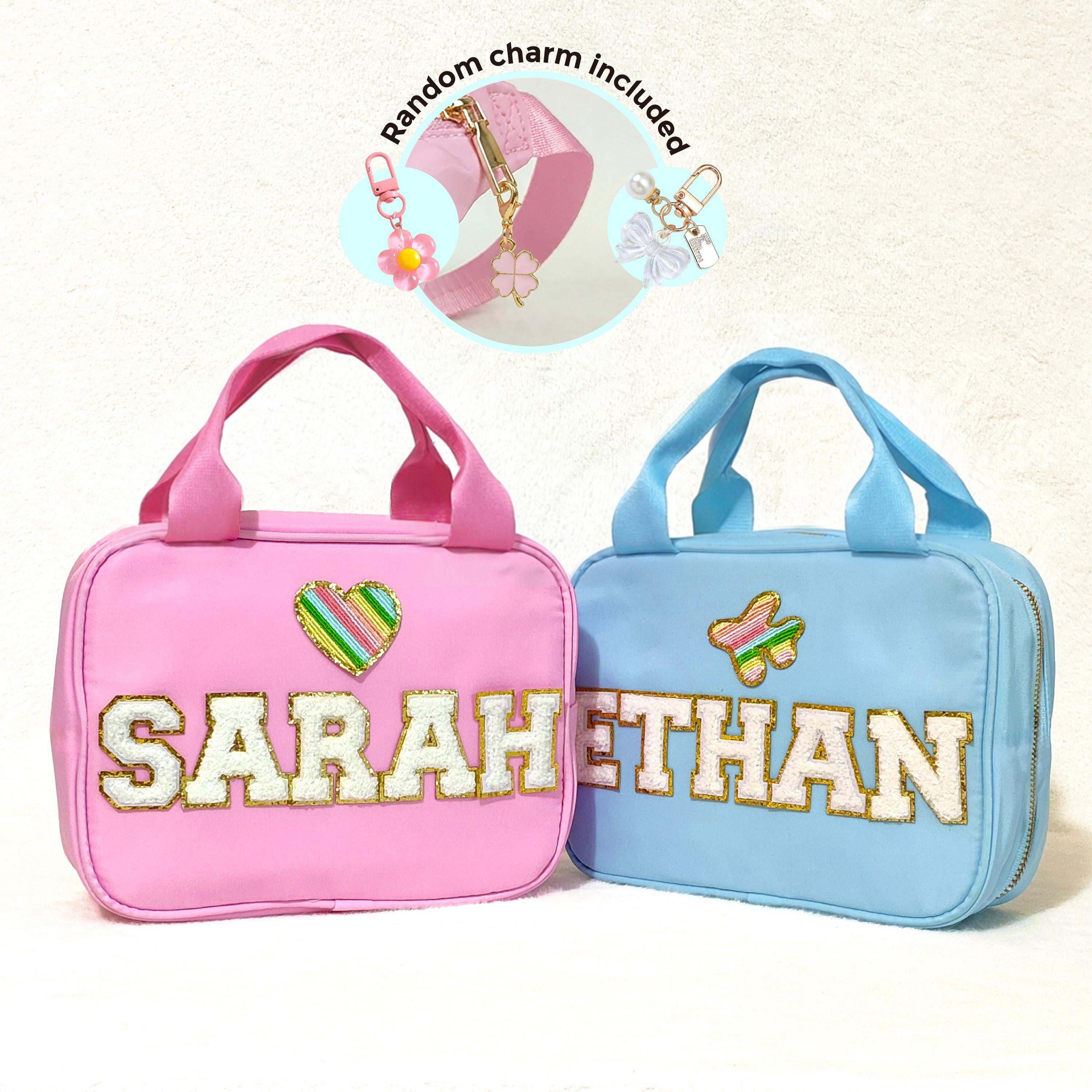 Personalized Lunch Box Bag Custom Lunchbox With Patches for School Kids ...