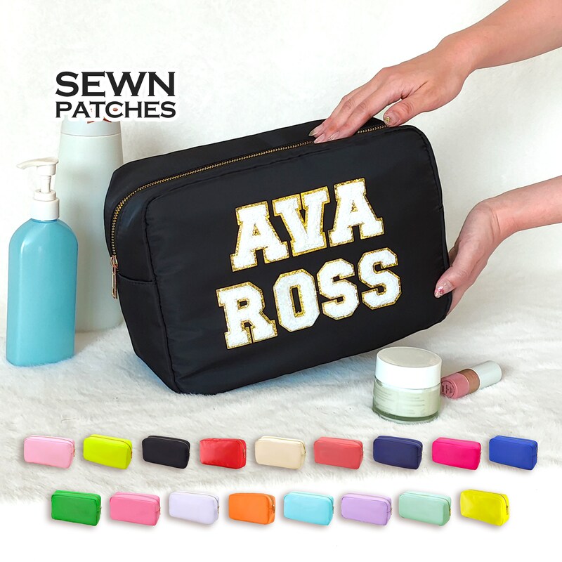 Vinyl Makeup Bag - Etsy