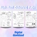 26 Alphabet Coloring Pages for Kids Printable ABC Worksheets PDF Files ...