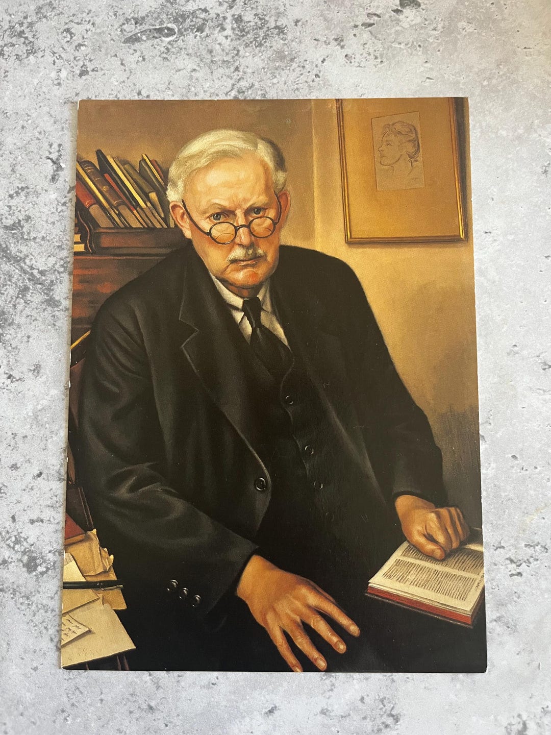 Portrait of Albert Mansbridge by His Son John Mansbridge 1947 Fine Art ...