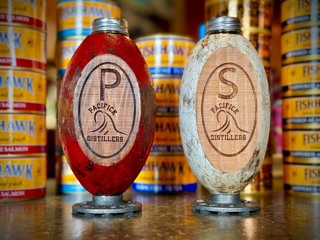 Shaker Floats. Salt & Pepper Cedar Wood Fish Floats - Etsy