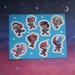 Starlight Express Glitter Sticker Sheet - Etsy
