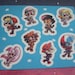 Starlight Express Glitter Sticker Sheet - Etsy