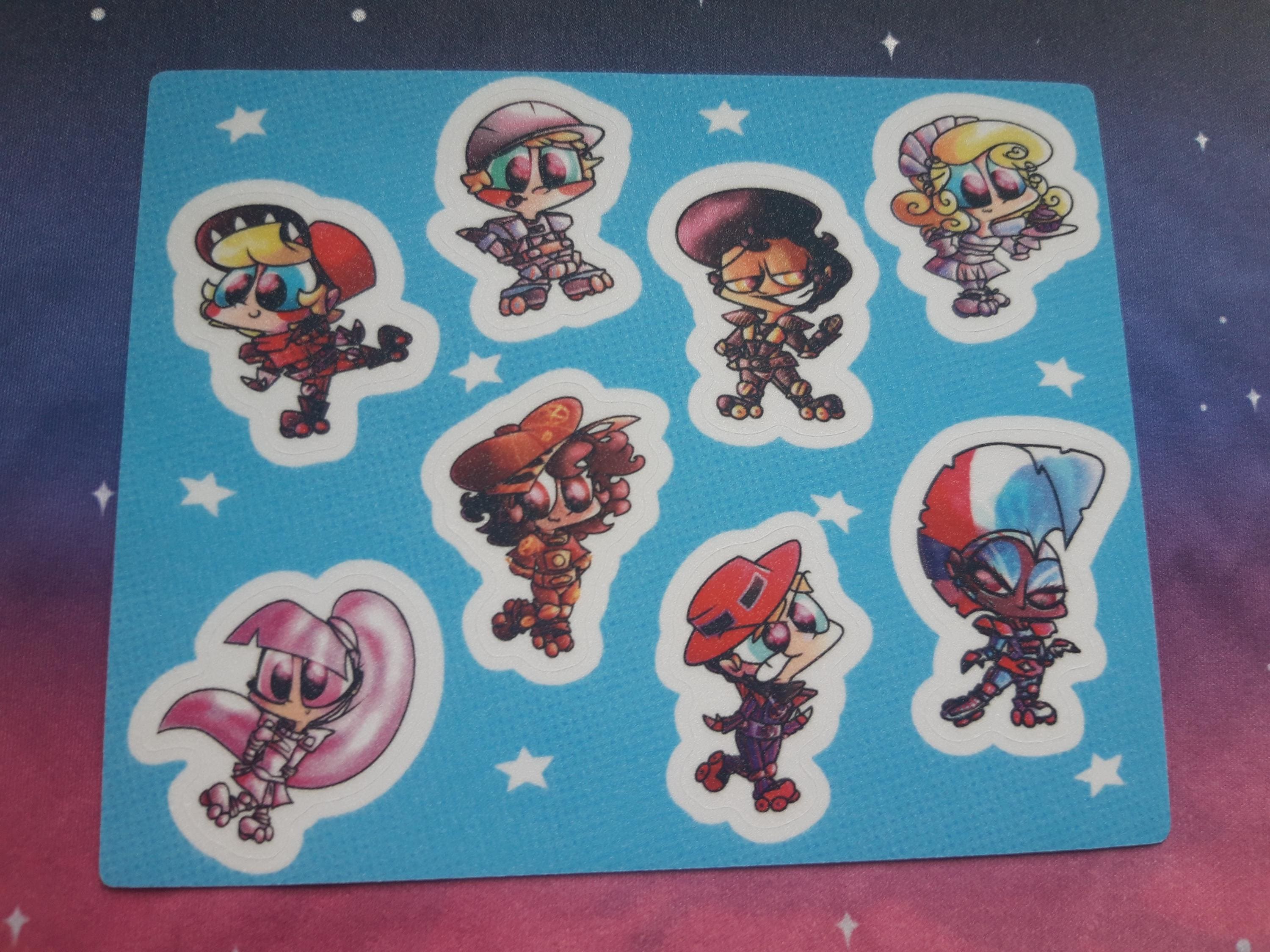 Starlight Express Glitter Sticker Sheet - Etsy