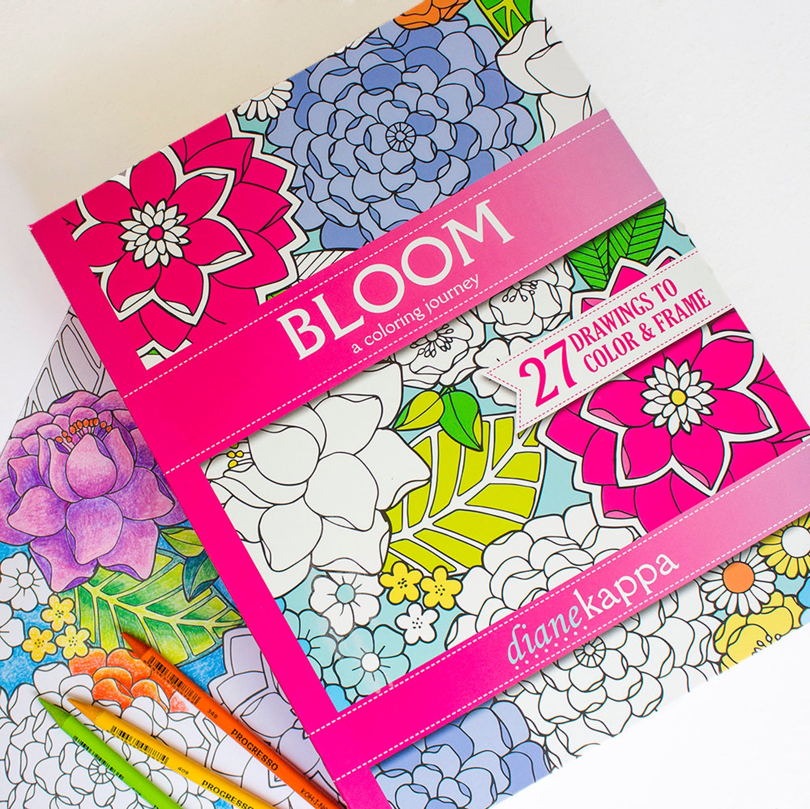 BLOOM: a Coloring Journey, Coloring Book, Pattern, Print - Etsy