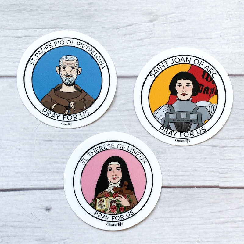 Catholic Laptop Stickers - Etsy