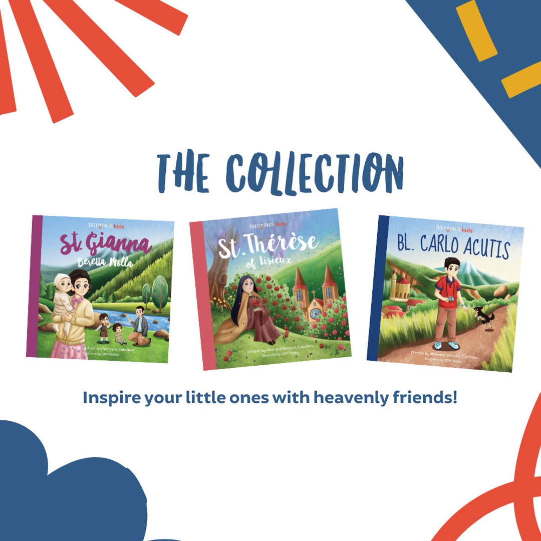 Catholic Baby Book Set: 3 Saint Board Books for Children, Toddlers and ...