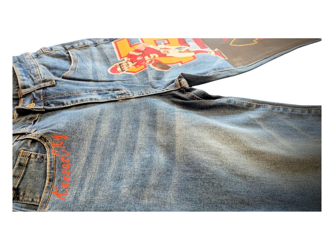 Chiefs Magazine Jeans - Etsy