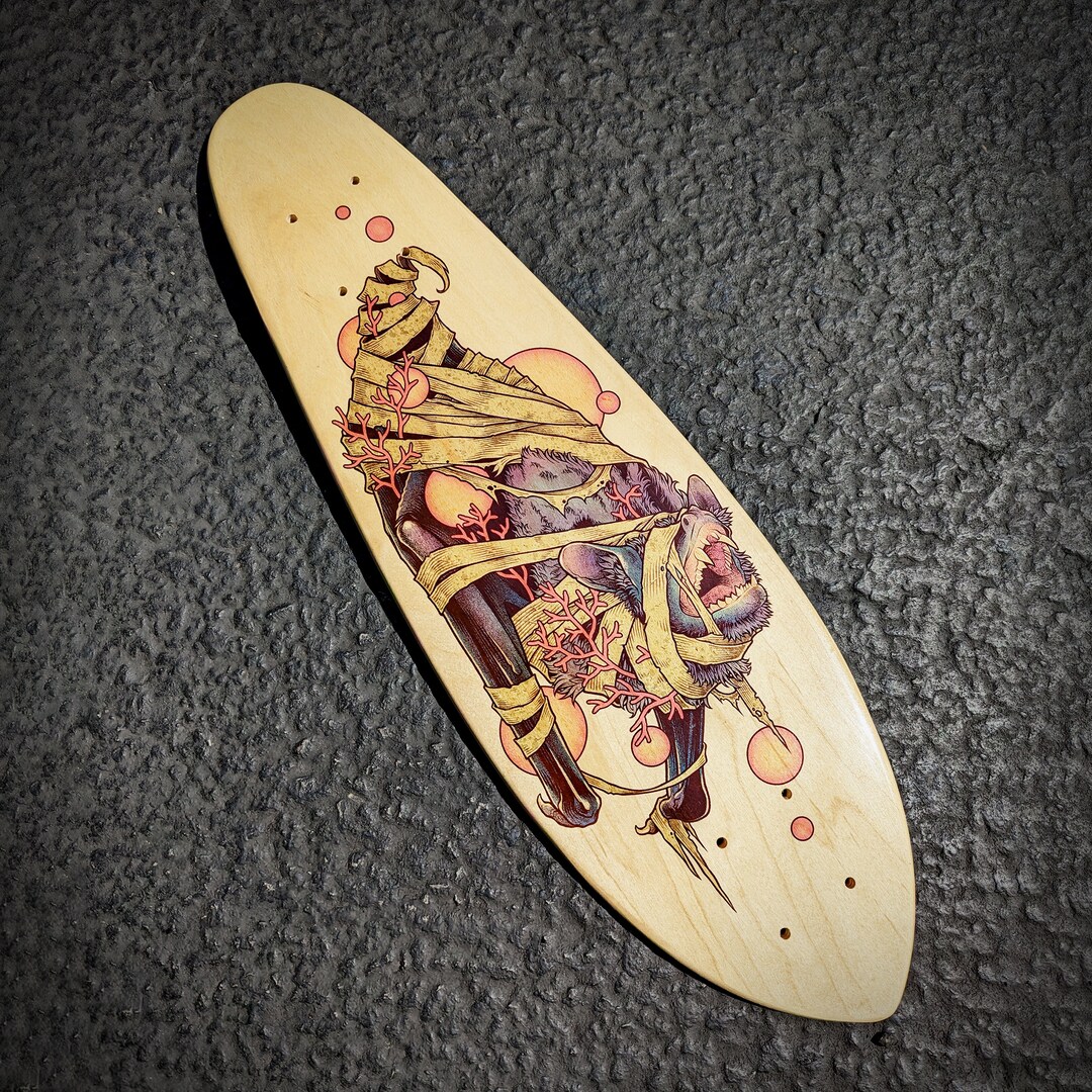 Bound Bats - Mini Cruiser Skate Deck - Etsy