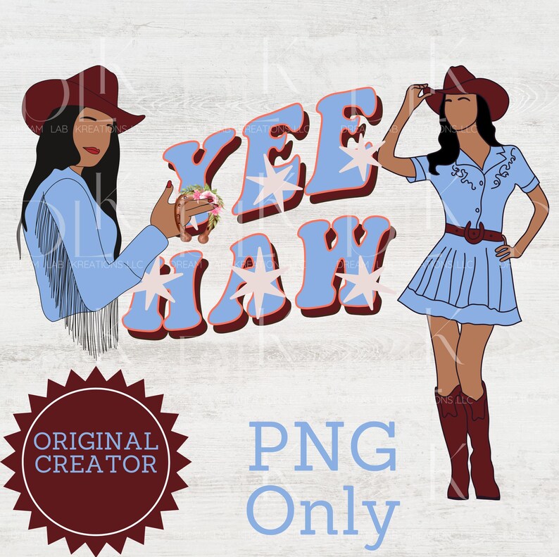 Yee Haw PNG, Country PNG, Cowgirl PNG - Etsy