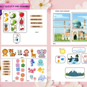 Busy Book Activity for Muslim Kids, Islamic Activity,learn About Islam ...
