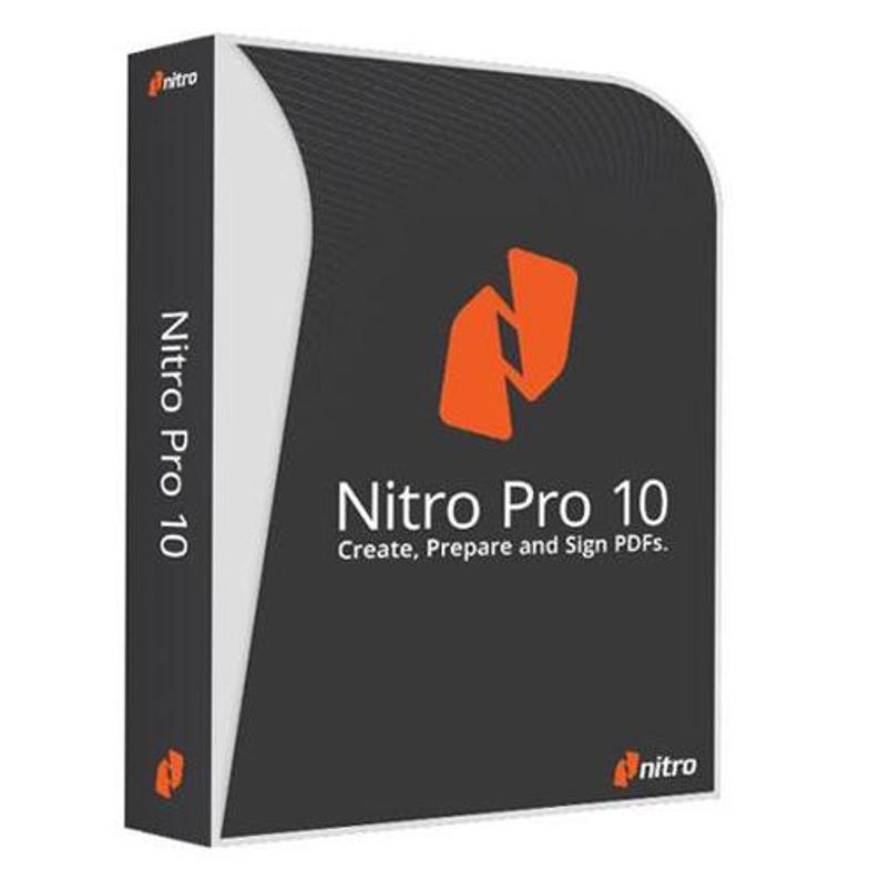 Nitro Pro 10 PDF Editor Creator Sign Converter Lifetime - Etsy