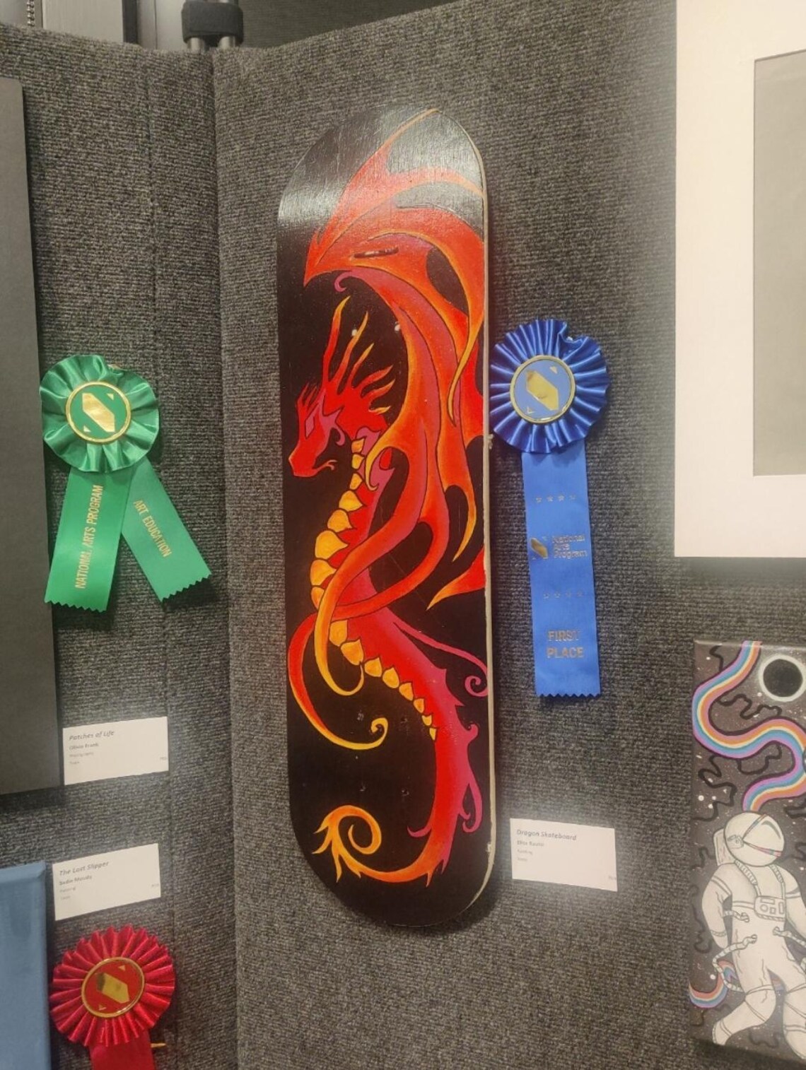 Dragon Skateboard Deck - Etsy